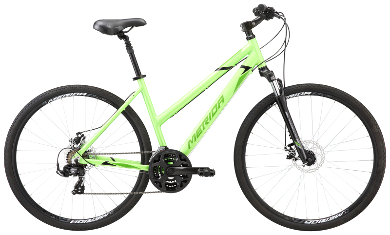 Женский велосипед Merida Crossway 10-MD Lady (2020) купить в Москве ...